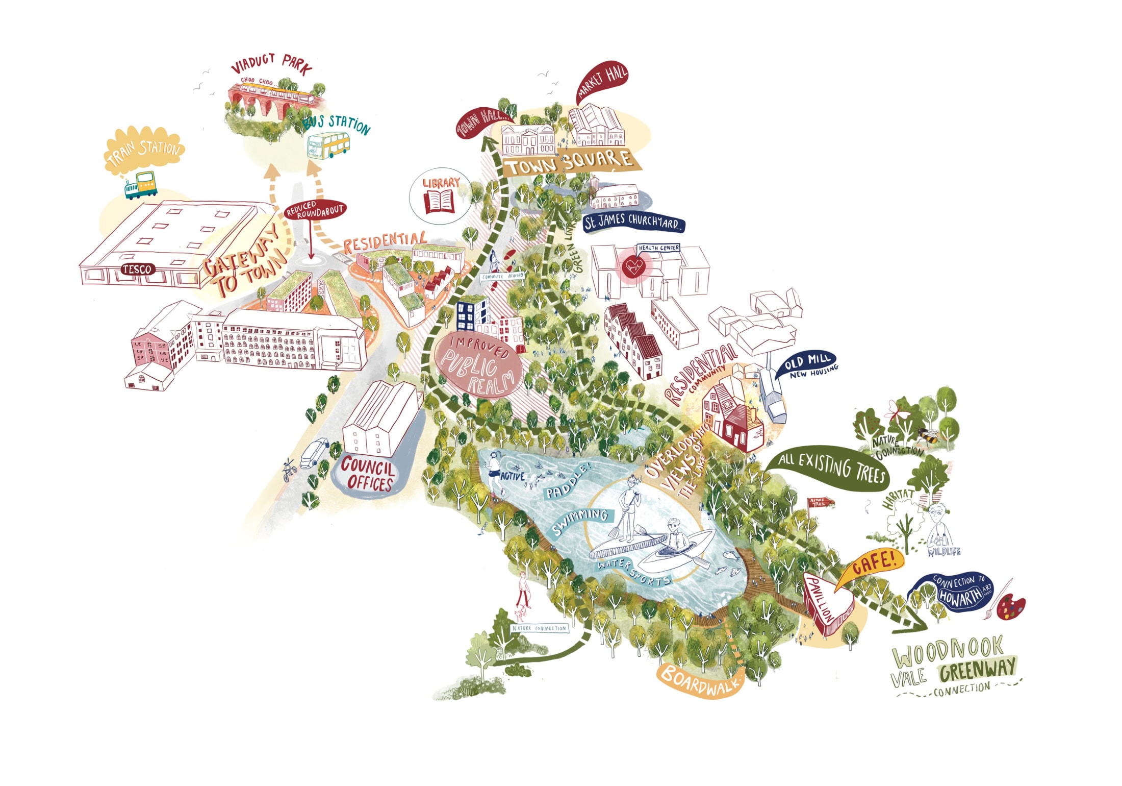 Jon Matthews Architects – Accrington Town Centre Masterplan